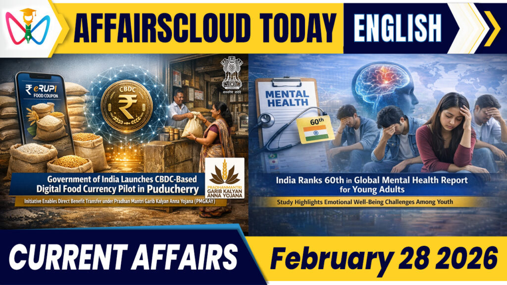 Current Affairs 28 February 2026