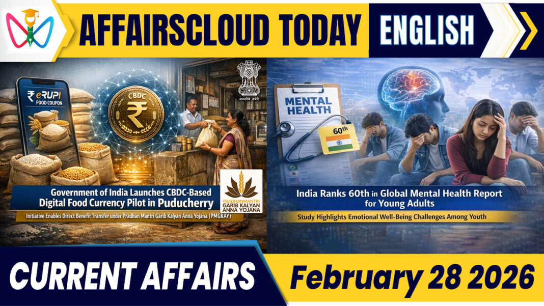 Current Affairs 28 February 2026