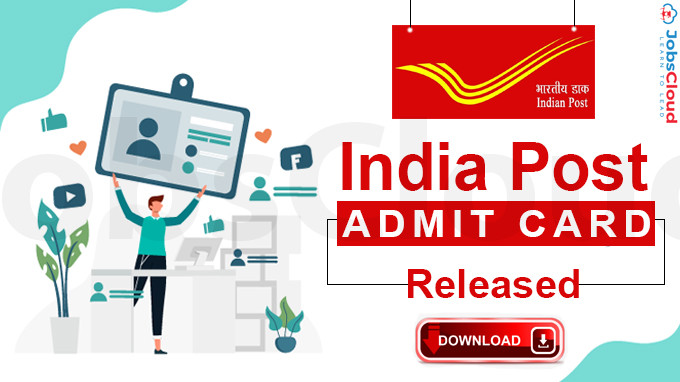 India Post Admit Card 2025 - Download Online
